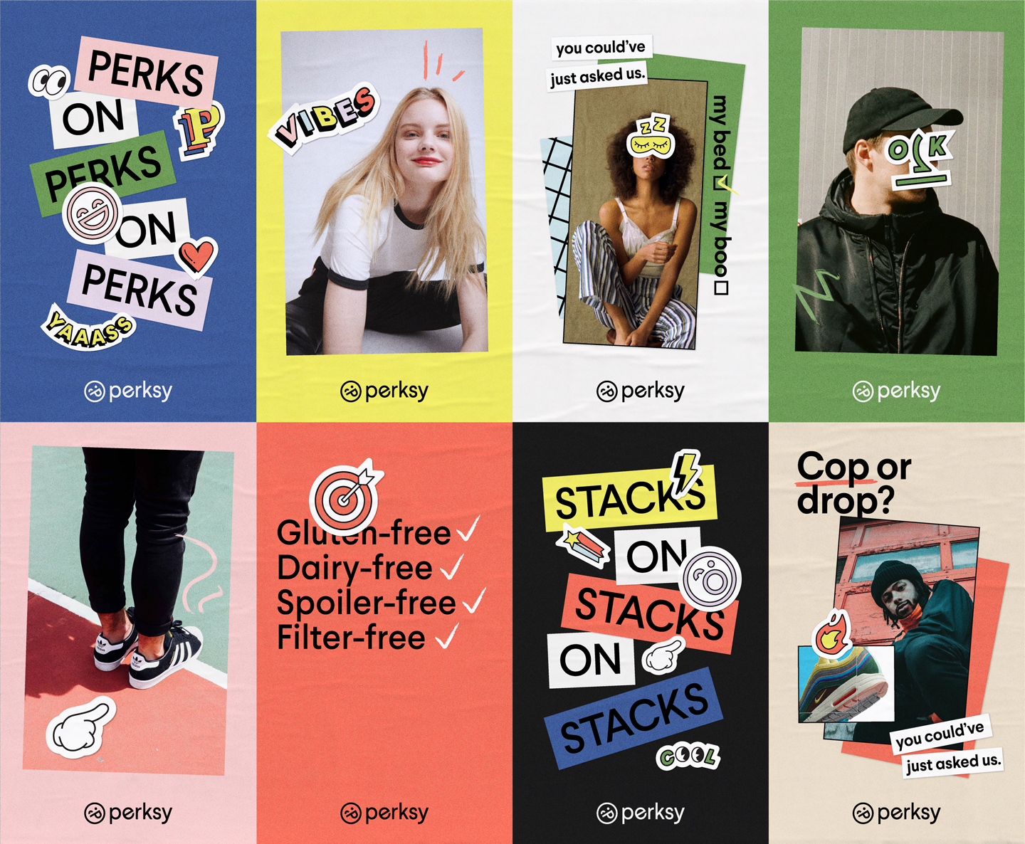 Perksy Brand Identity | Droga5